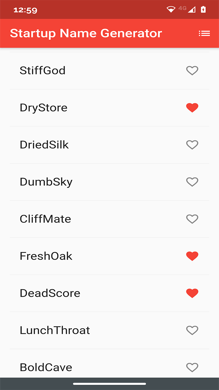 Startup Name Generator - App on the Amazon Appstore