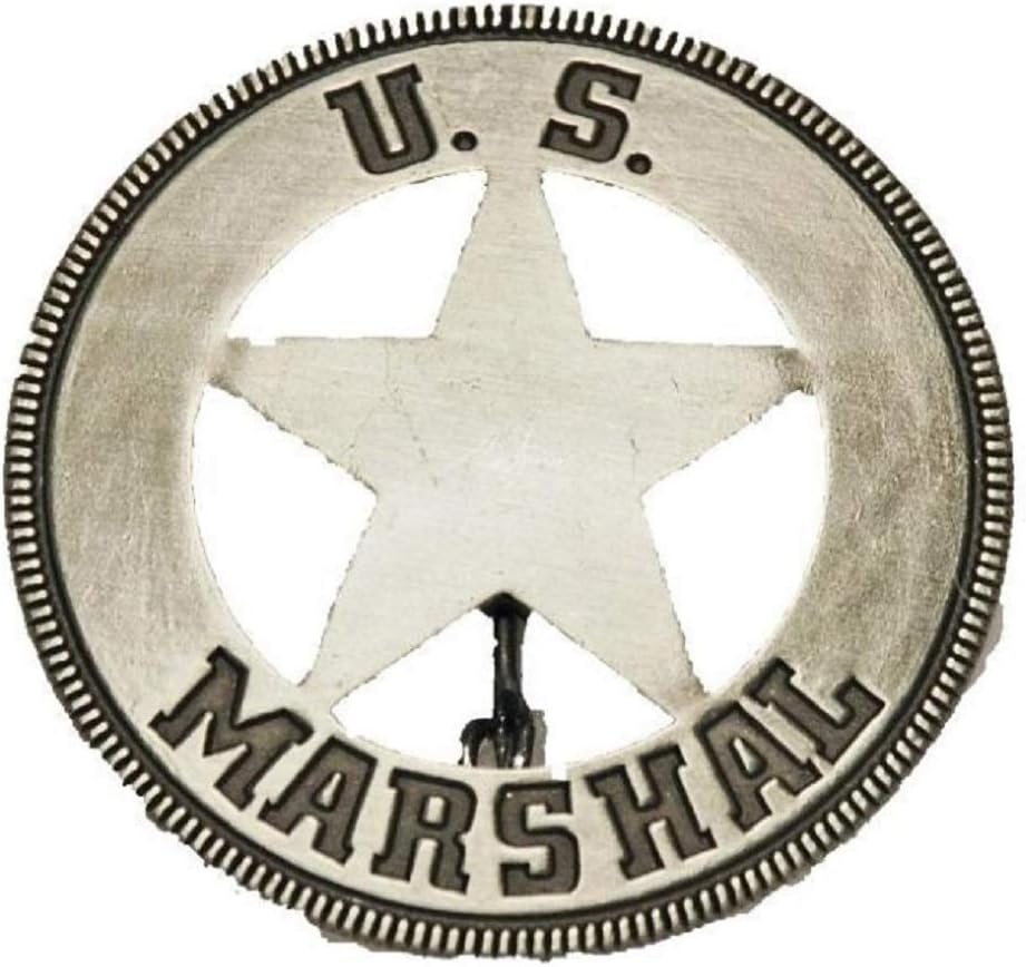 Amazon.com: Patch Force US Marshal Badge Embroidered Patch - 3.5 x 3.5 ...