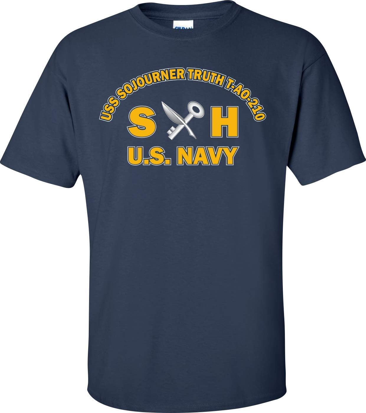 USS Sojourner Truth T-AO-210 Rate SH Ship's Serviceman Black | Amazon.com