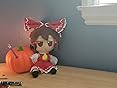 Amazon.com: Anime Touhou Project Fumo Figure Hakurei Reimu Doll Plush ...