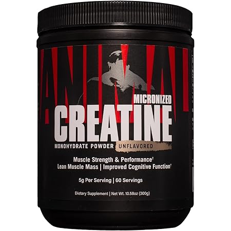Amazon.com: Animal Micronized Creatine – Delay Muscle Fatigue, Enhance ...