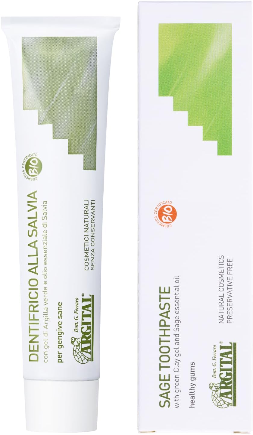 Argital Sage Toothpaste, 70 ml : Amazon.co.uk: Health & Personal Care