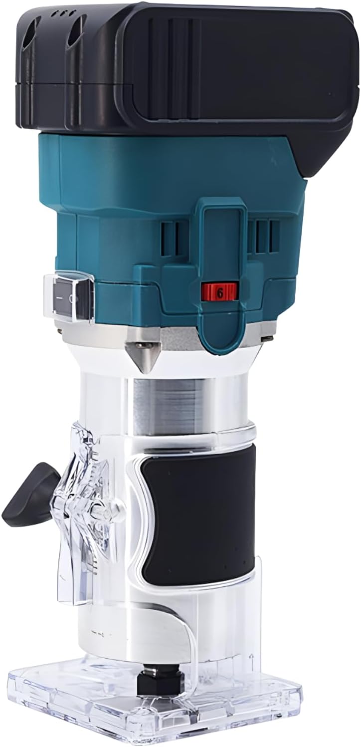 Compact Wood Palm Router Tool, 800W Cordless Wood Trimmer, Wood ...