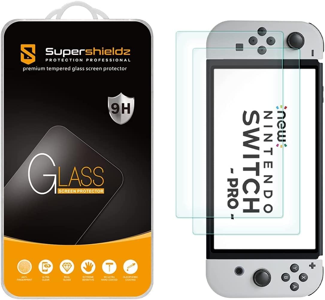 Amazon.com: Nintendo Switch Lite Screen Protector, TJS [Tempered Glass ...