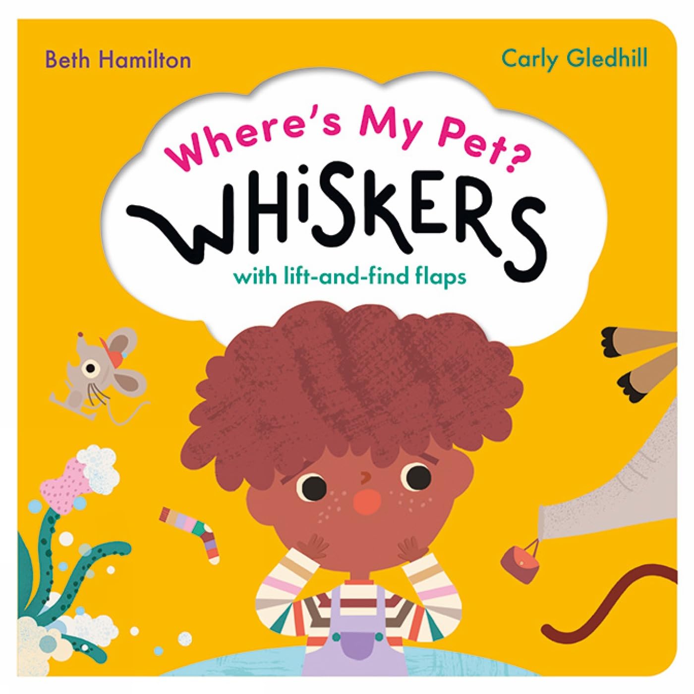 Amazon | Where's My Pet? Whiskers: A lift-and-find flap book | Gledhill ...