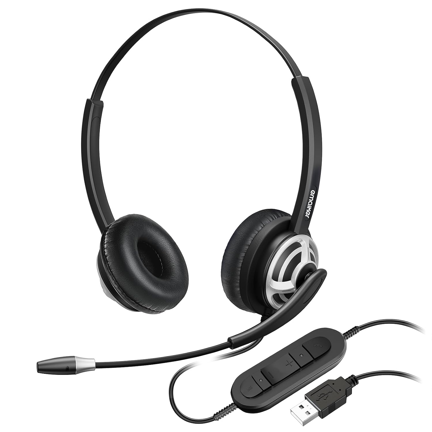 Amazon.in: Buy emaiker USB Headset with Microphone Noise Cancelling and ...