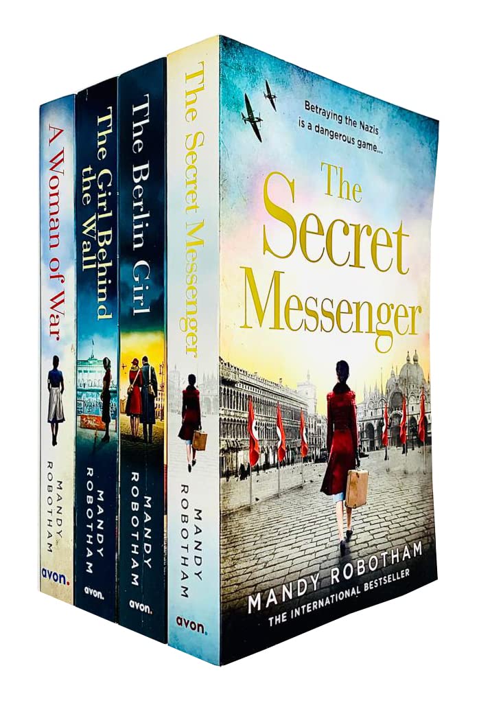 Mandy Robotham Collection 4 Books Set (A Woman of War, The Secret ...