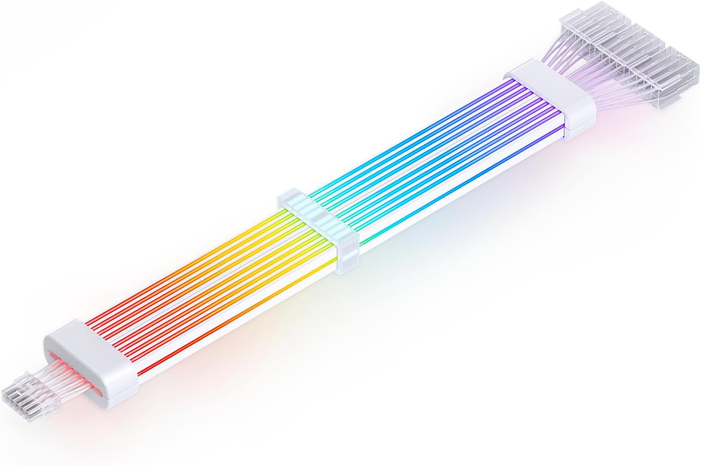 Amazon.com: Jonsbo DY-2 GPU-12&4Pin ARGB Power Extension Cable for ...