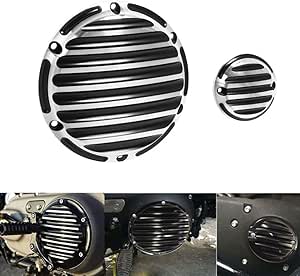 Amazon.com: CNC Chrome Derby Cover Timer Timing Cover Protector Guard ...