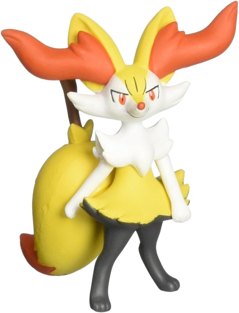Takaratomy Official Pokemon X and Y MC-020 2" Braixen/Teruna Action ...