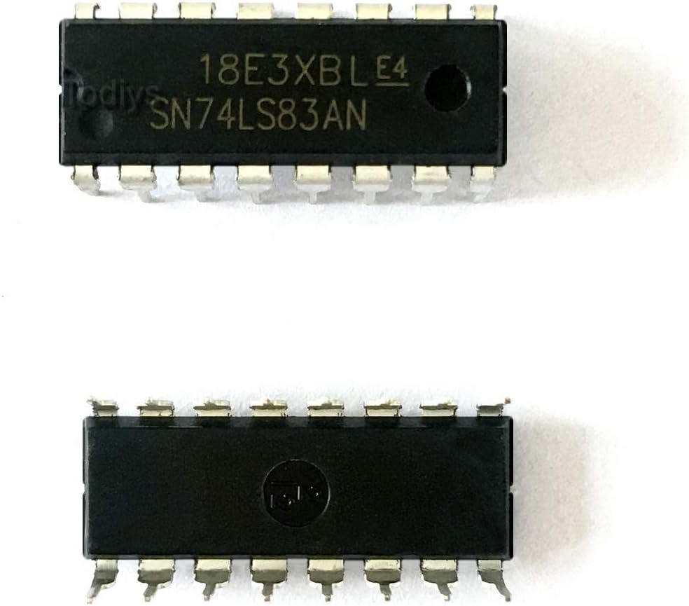 Todiys - 20 unidades para 74LS83 74LS83N SN74LS83N SN74LS83AN HD74LS83P ...