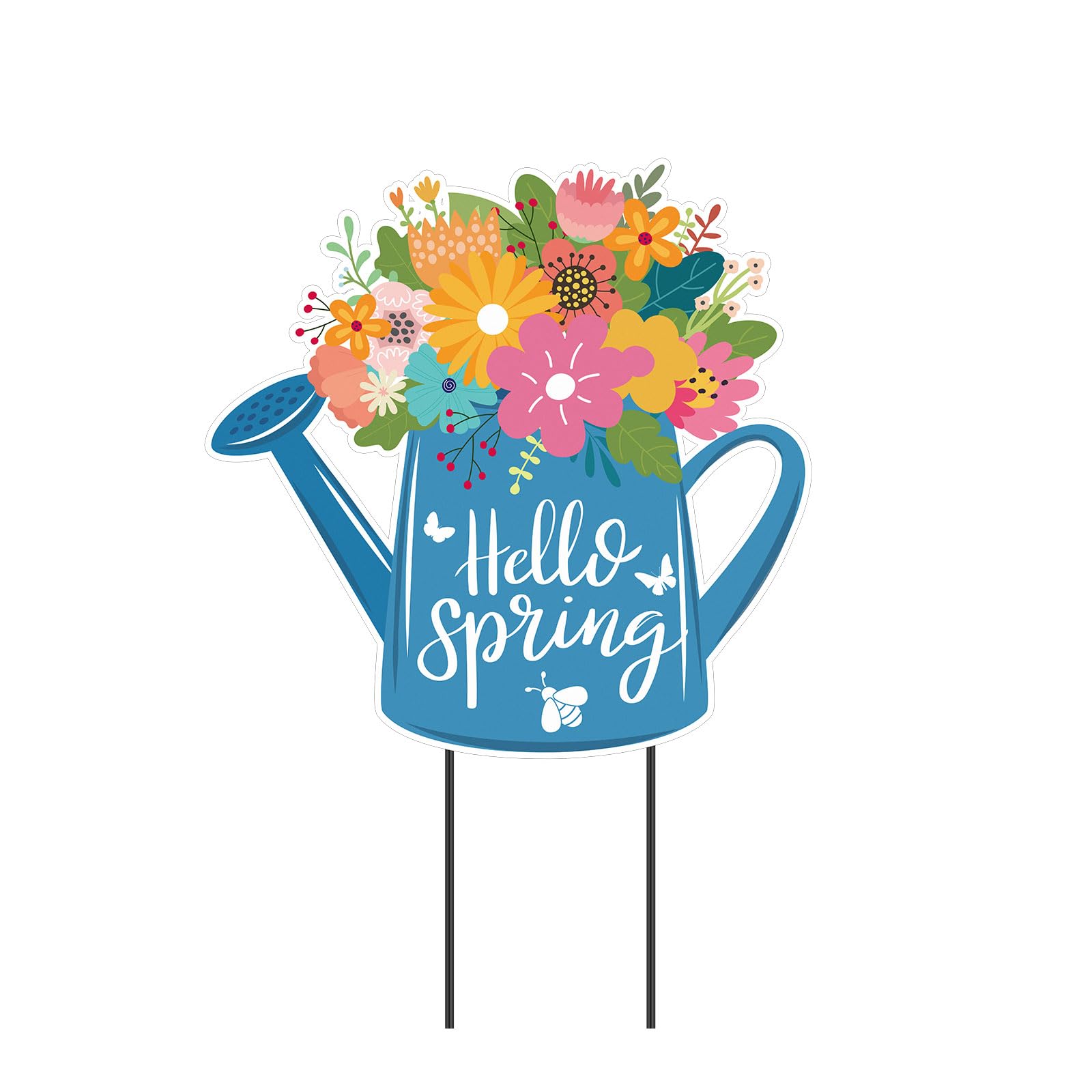 Snapklik.com : MorningRo Spring Outdoor Metal Yard Sign 26" Metal Yard ...