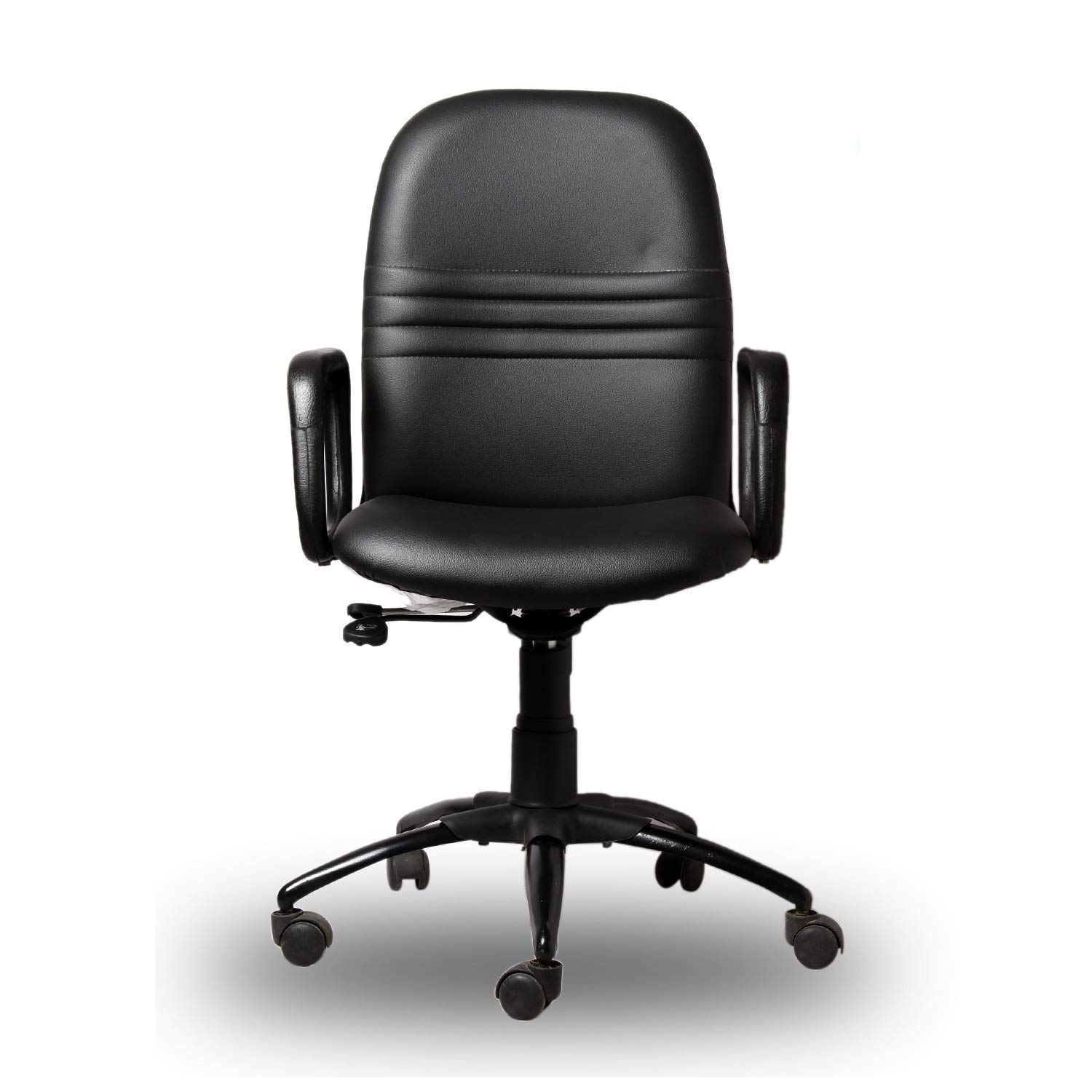 Buy GIANTWOOD Medium Back Support Revolving Ergonomic Office and Staff ...