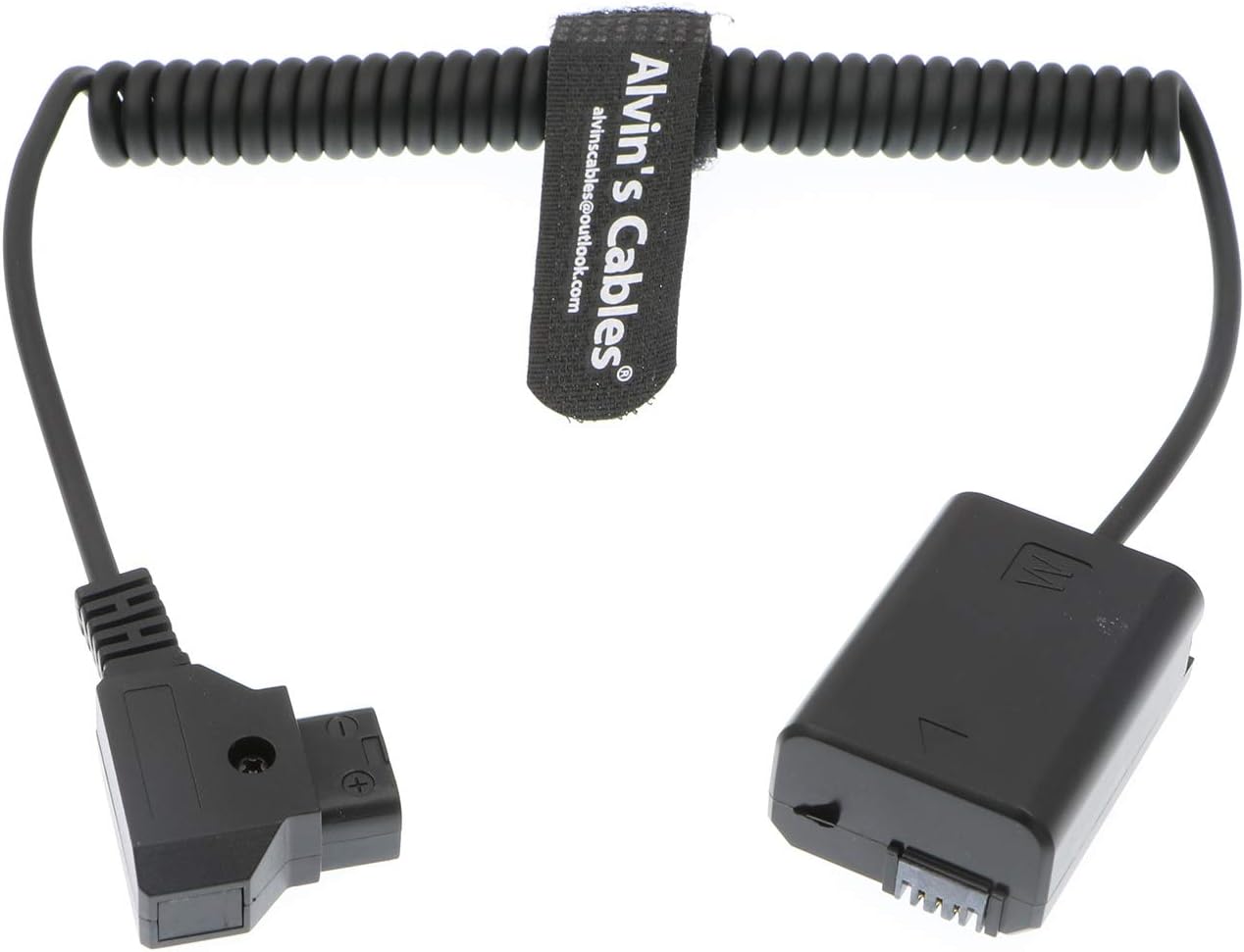 Alvin's Cables Sony A7 Dummy Battery to D-Tap Coiled Cable for Sony A7R ...
