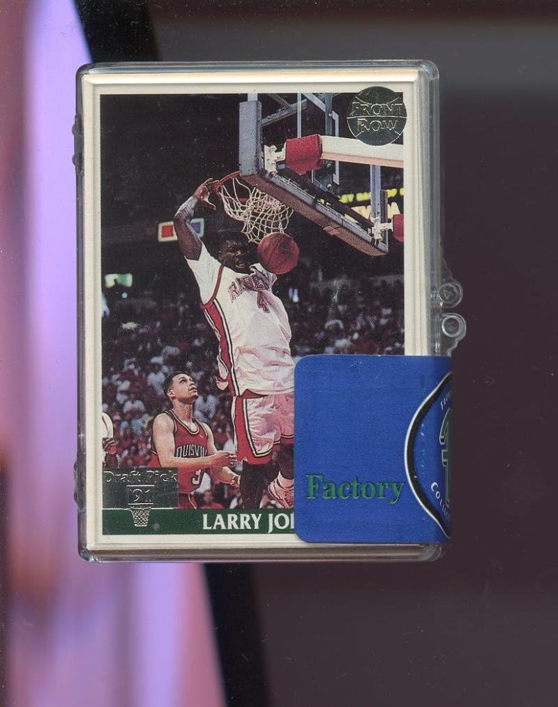 1991 Front Row Draft Pick Basketball SILVER Complete Set Box Larry ...