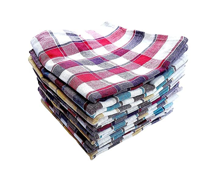 Buy AWWAL SHOP 12 Cotton Multicolour Printed Kitchen Chapatis Kapda ...