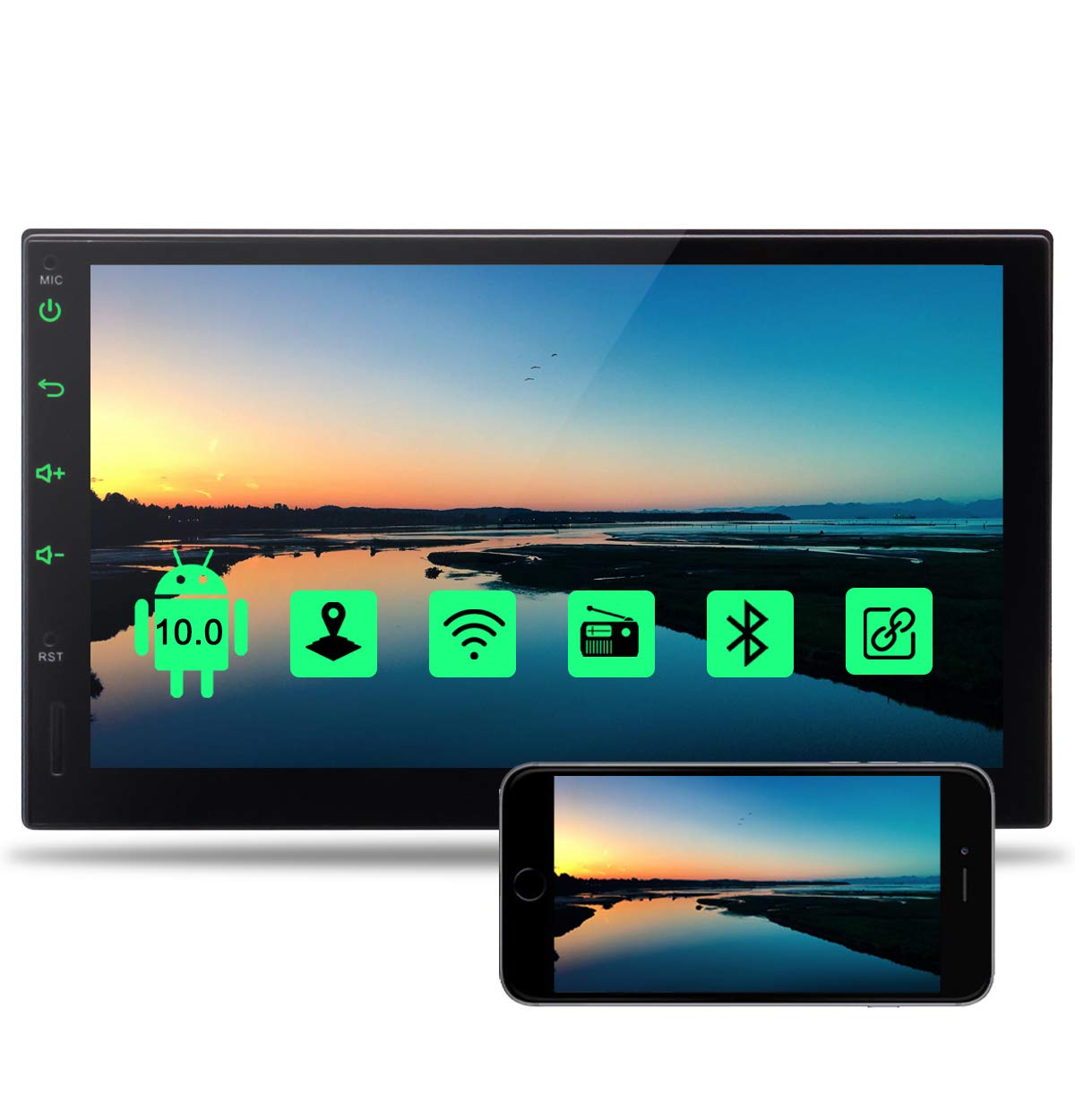 Buy EinCar Double Din Radio Android Car Stereo with Bluetooth Touch ...