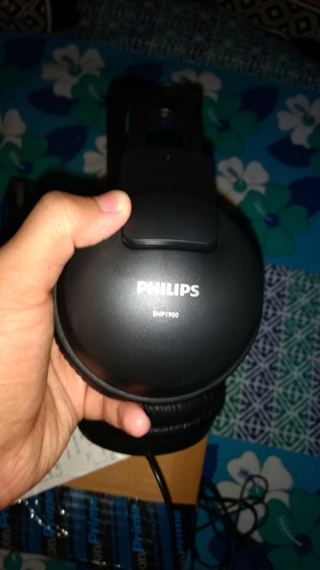 Philips SHP1900/97 Over-Ear Stereo Headphone (Black) : Amazon.in ...