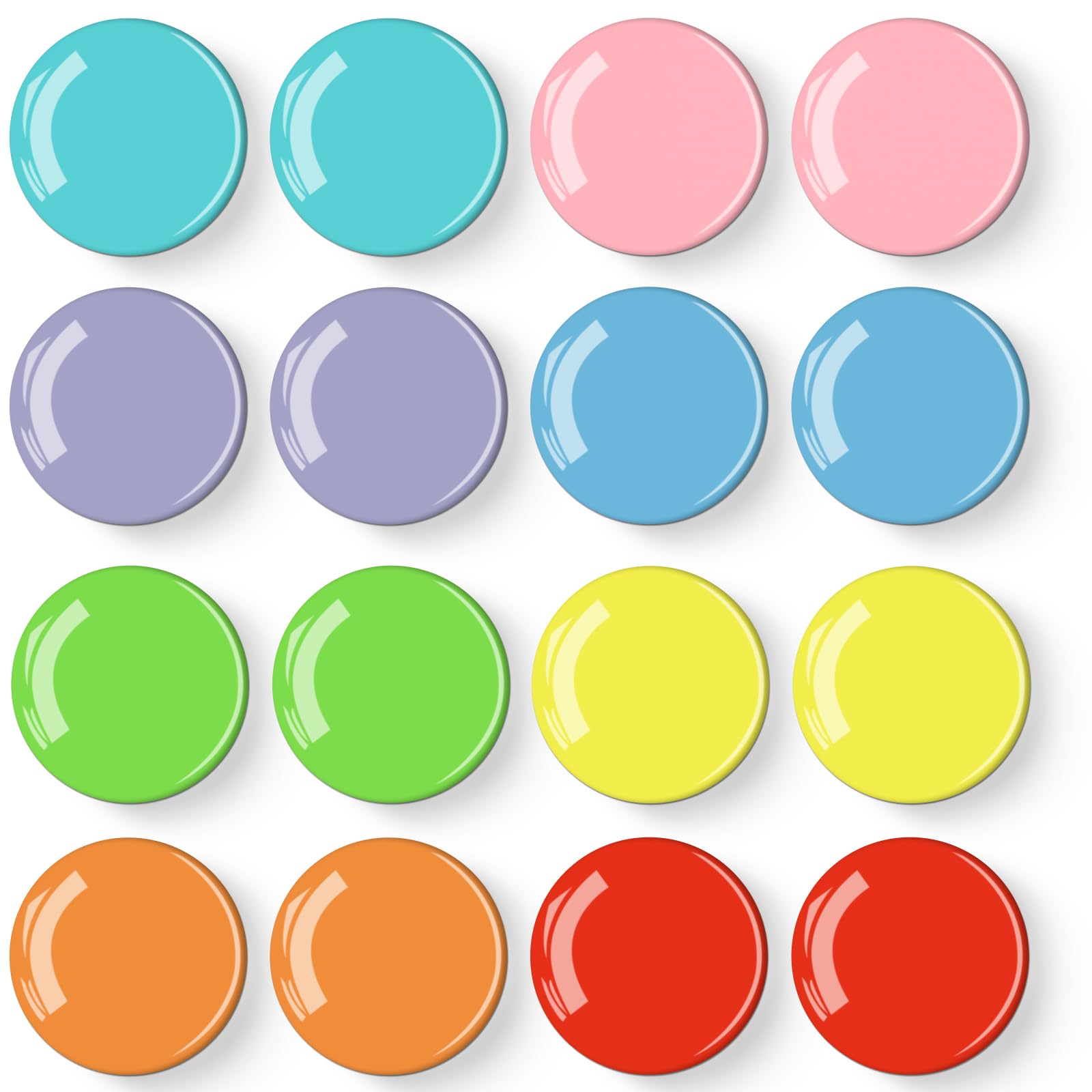 Snapklik.com : 16PCS Refrigerator Magnets, Cute Colorful Magnets For ...