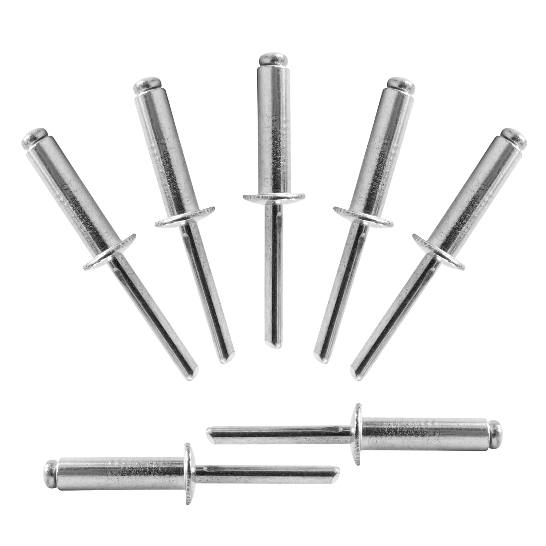 Amazon.com: ALLCLEAN 60 Pcs 1/4" x 1" Aluminum Blind Rivets,6.4 x 25mm ...