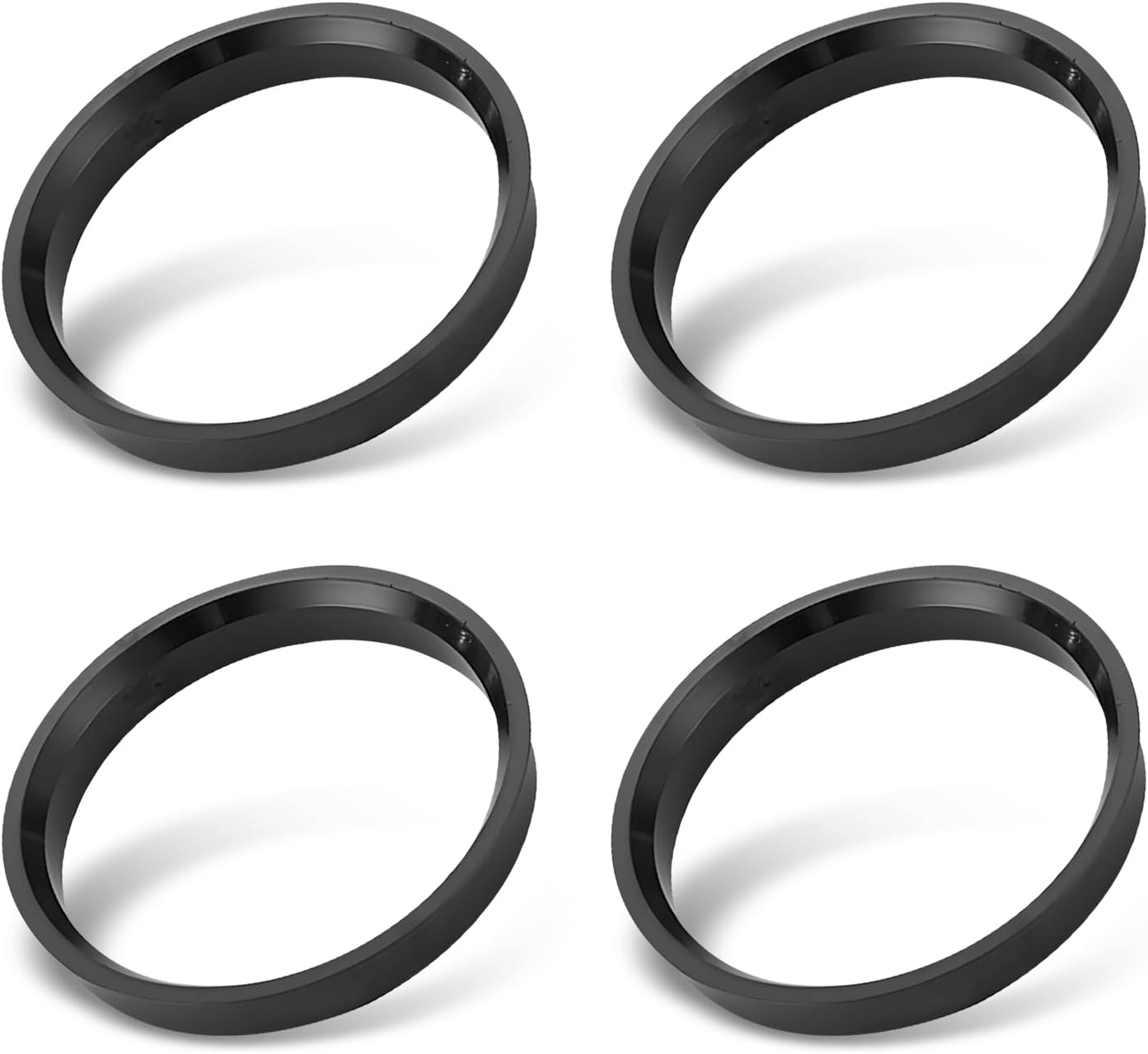 Amazon.com: Yumfugu 4 PCS Car Wheel Hub Reducing Ring Shaft Collar, 2. ...