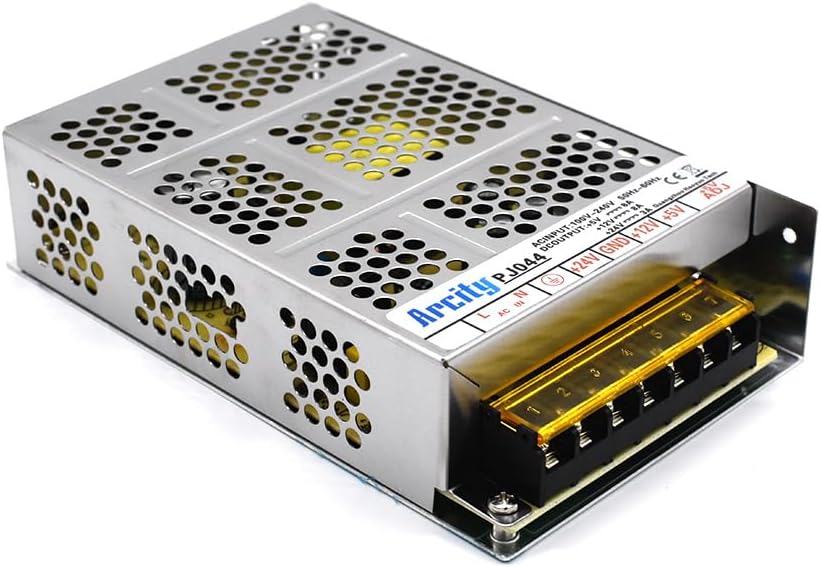 Amazon.com: NOYITO AC to DC Power Supply Module DC 12V 8A, 5V 1A Dual ...