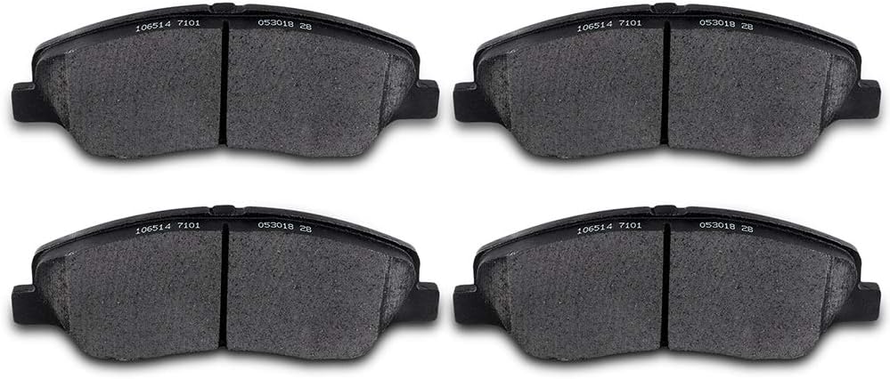 Amazon.com: SCITOO D1202 Front Ceramic Brake Pads Sets Fit For Hyundai ...