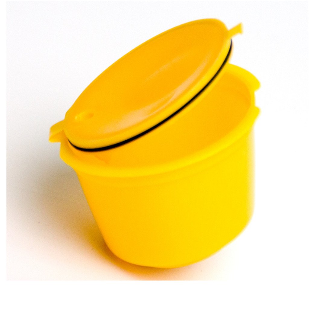 BNF® 2 Pieces Refillable Reusable Coffee Capsules Pods Coffee Filter ...