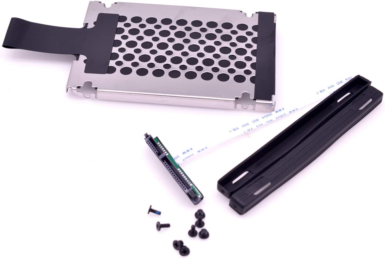 Amazon.com: Deal4GO SSD SATA Hard Drive Cable w/HDD Caddy Bracket for ...