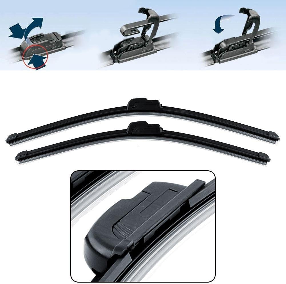 POWER X - A307 Frameless Wiper Blade for Swift/Swift Dzire, BLACK, 19 ...