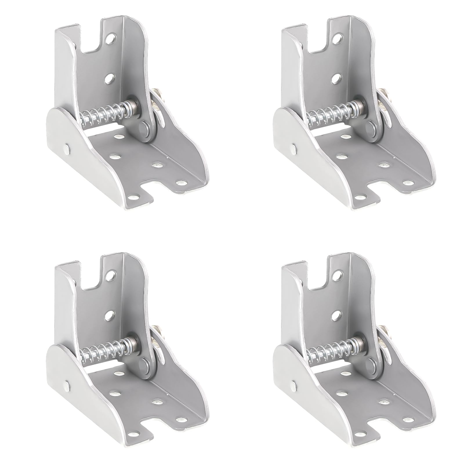 sdhiiolp 4 Pcs 90 Degree Self Locking Hinges, Table Leg Folding ...