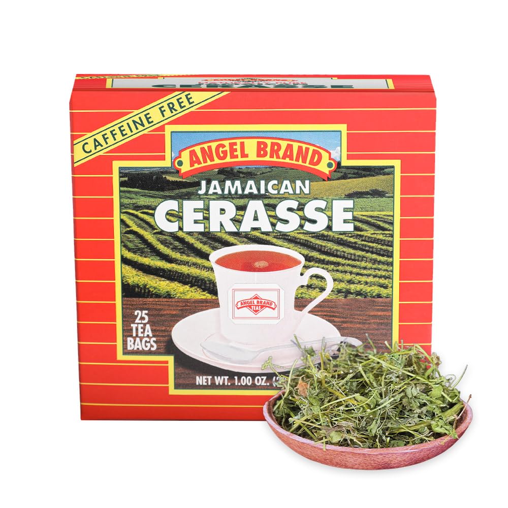 Amazon.com : Angel Brand Cerasse Tea Bags Jamaican 25 – Herbal Tea for ...