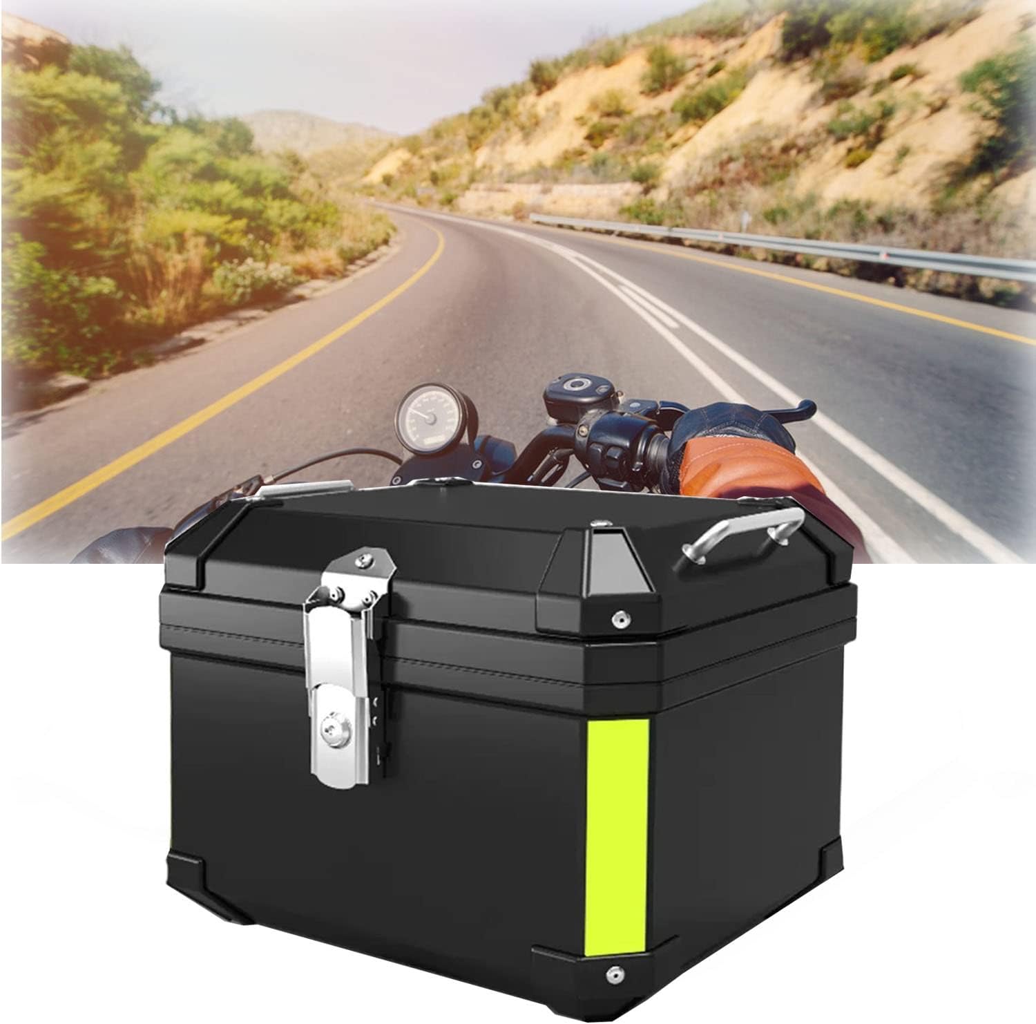 Amazon.com: Wnanch 57L 45L Trunk Carrier Top Box For Motorcycle ...