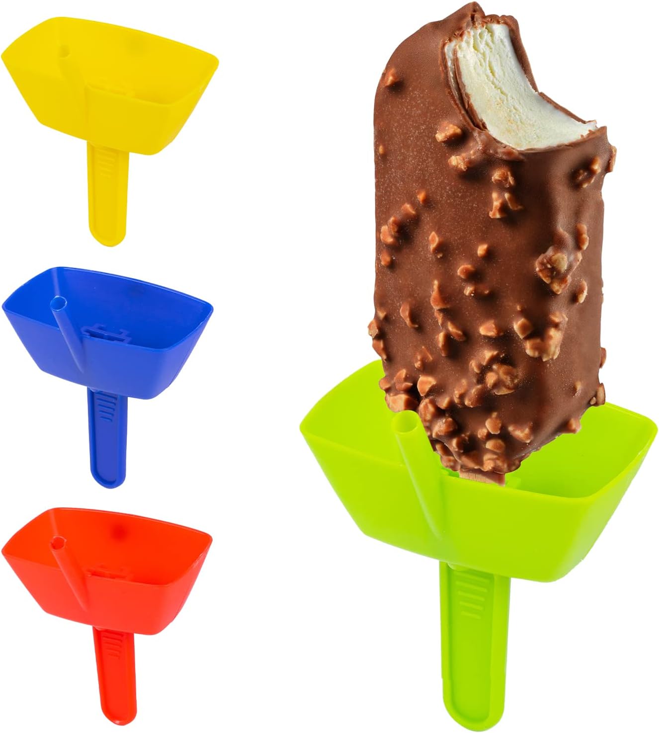 Amazon.com: Drip Free Popsicle Holders-Mess Free Frozen Treats Holder ...