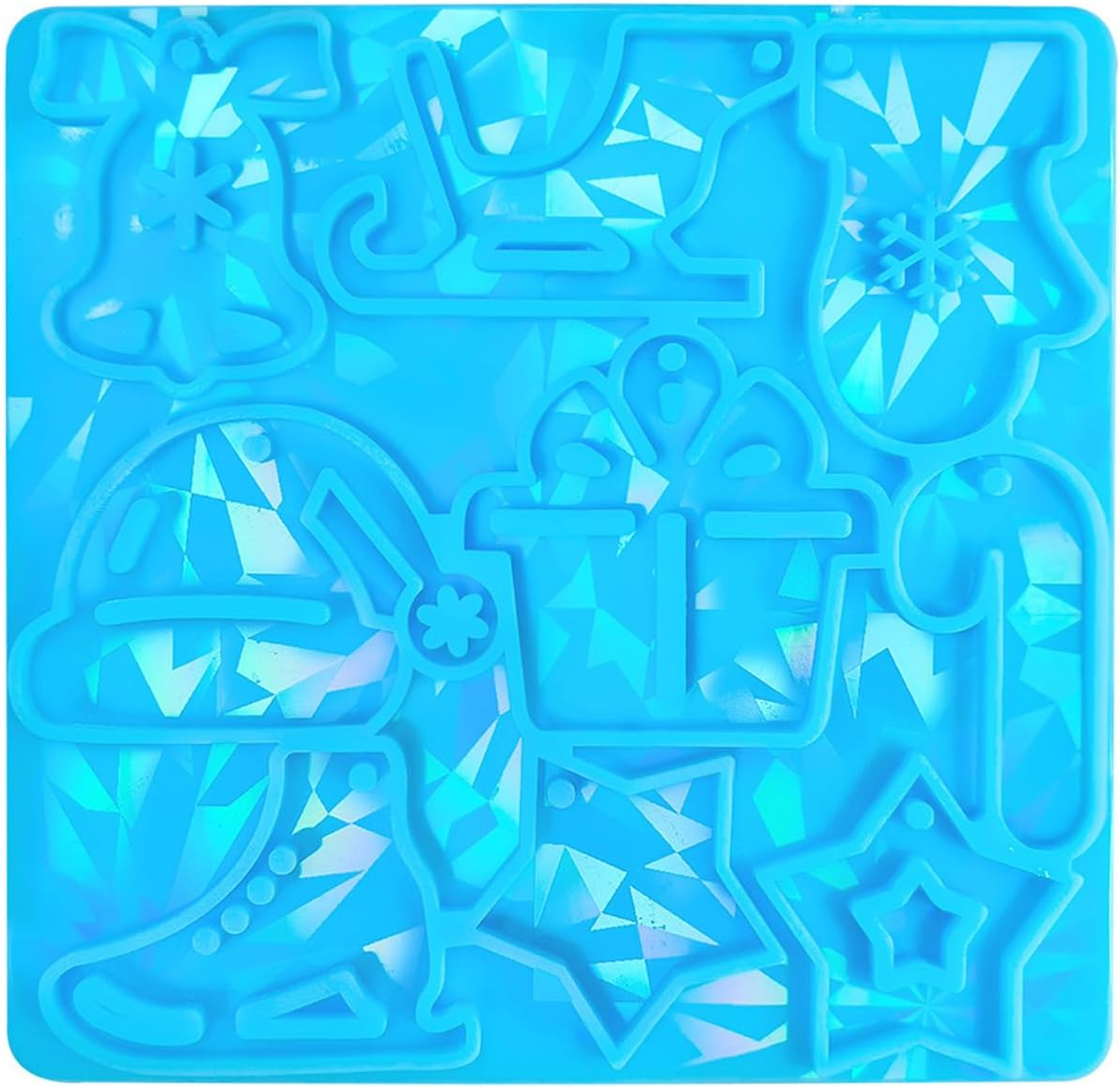 Eye Catching Christmas Hat Silicone Mold Sled Skates Resin Molds ...