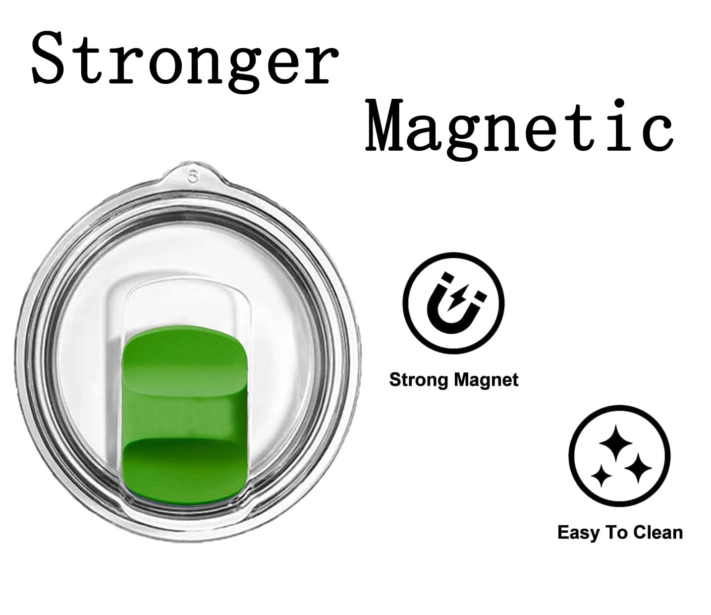 Snapklik.com : 2 Pcs Magnetic Slider Replacement Block, Slider Lid ...