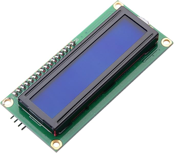 Qunqi IIC/I2C/TWI 1602 Display Module 16x2 Serial Blue Backlight LCD Module for Arduino UNO R3 ...
