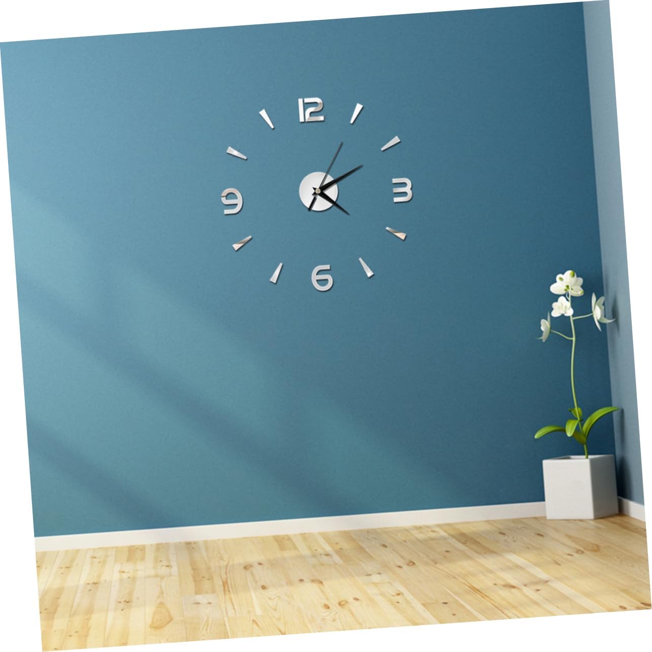 Relojes de pared digitales, calcomanías de número, calcomanías 3D ...