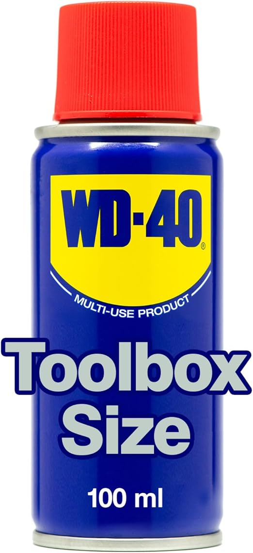 WD-40 Multi-Use 100ml Spray Aerosol Can All-Purpose Lubricant, Cleans ...