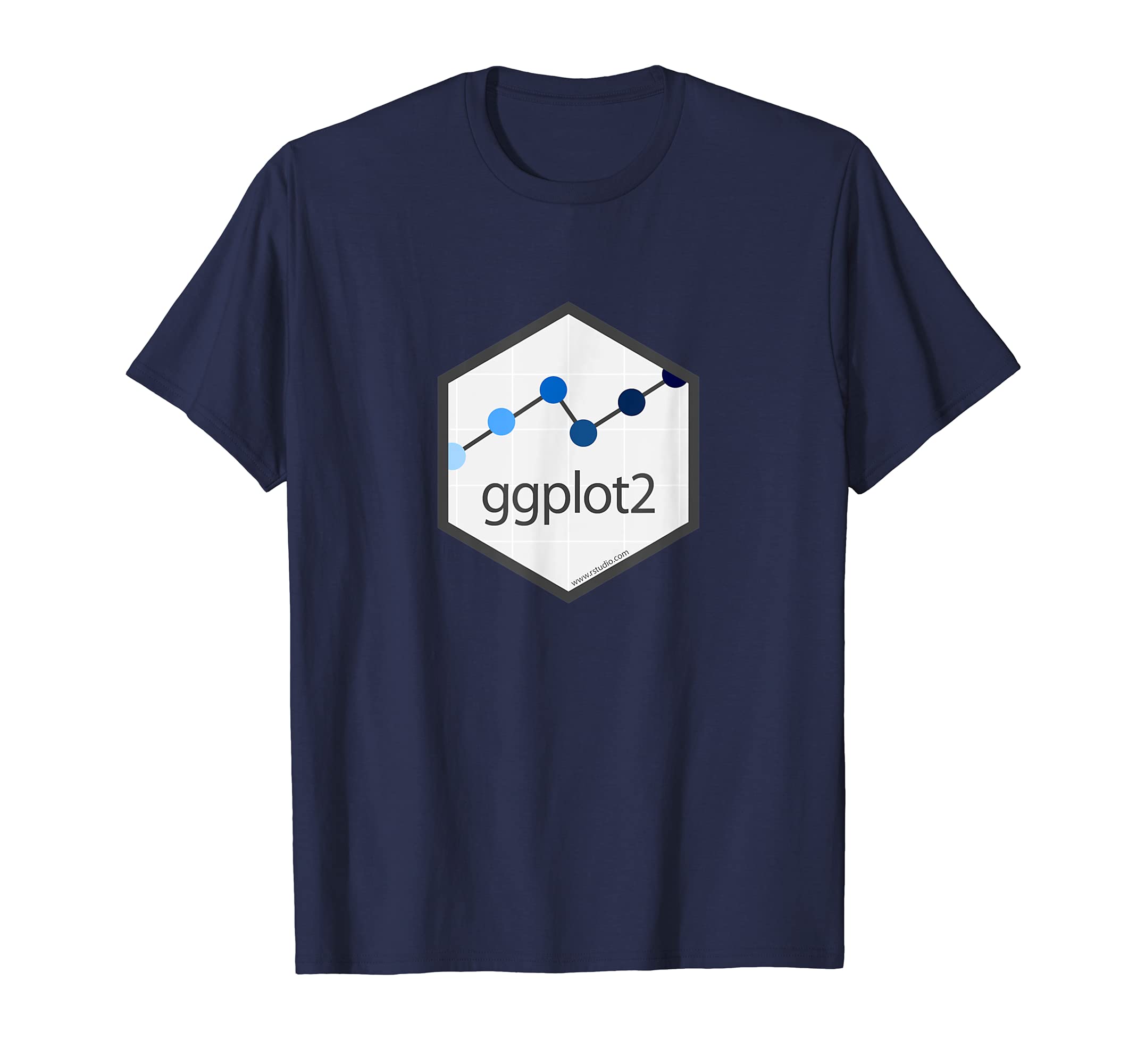 Amazon.com: R programming ggplot2 hex tshirt - Rstudio tidyverse rstats : Clothing, Shoes & Jewelry