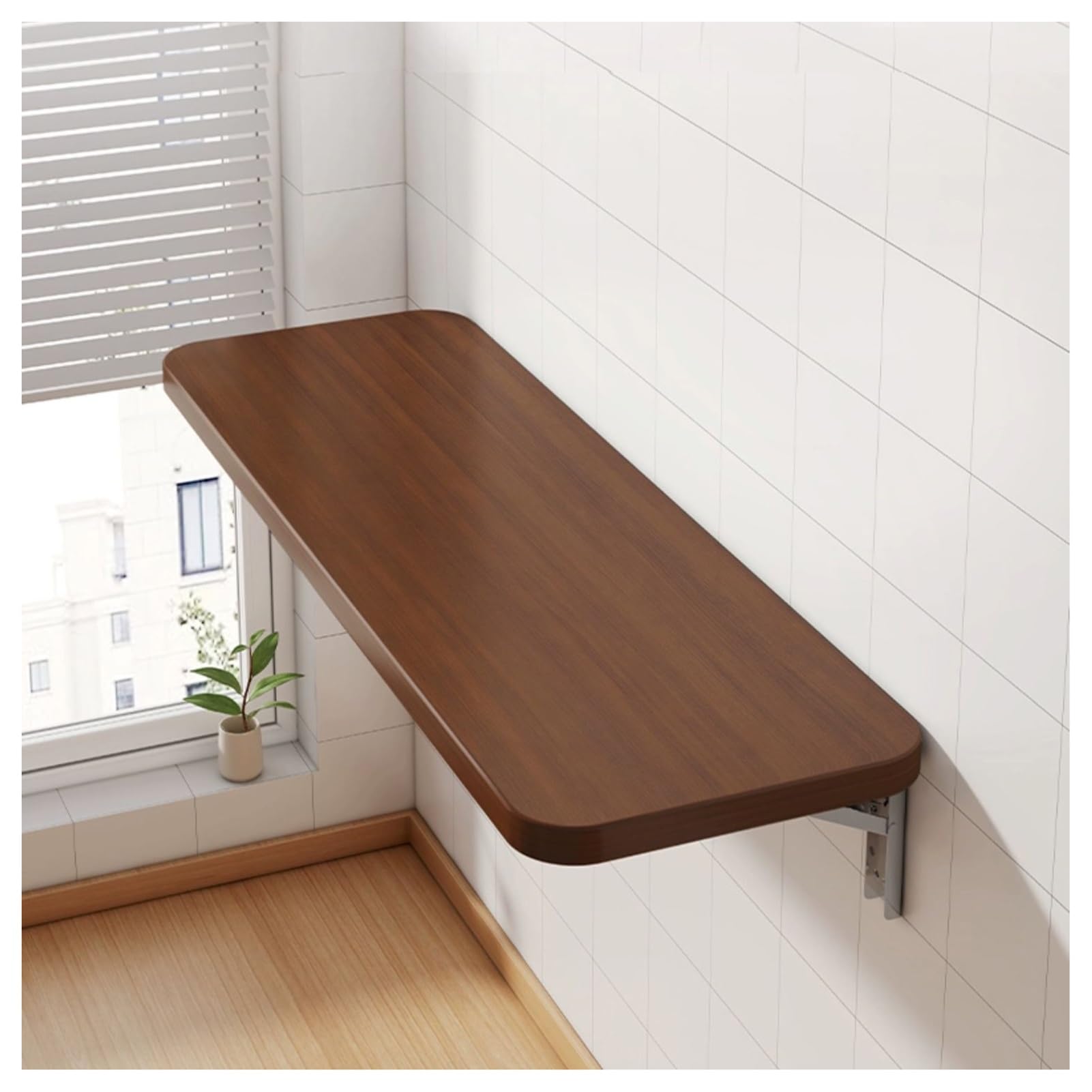 Amazon.com - Folding Wall Desk, Fold Down Wall Mounted Dining Table for ...