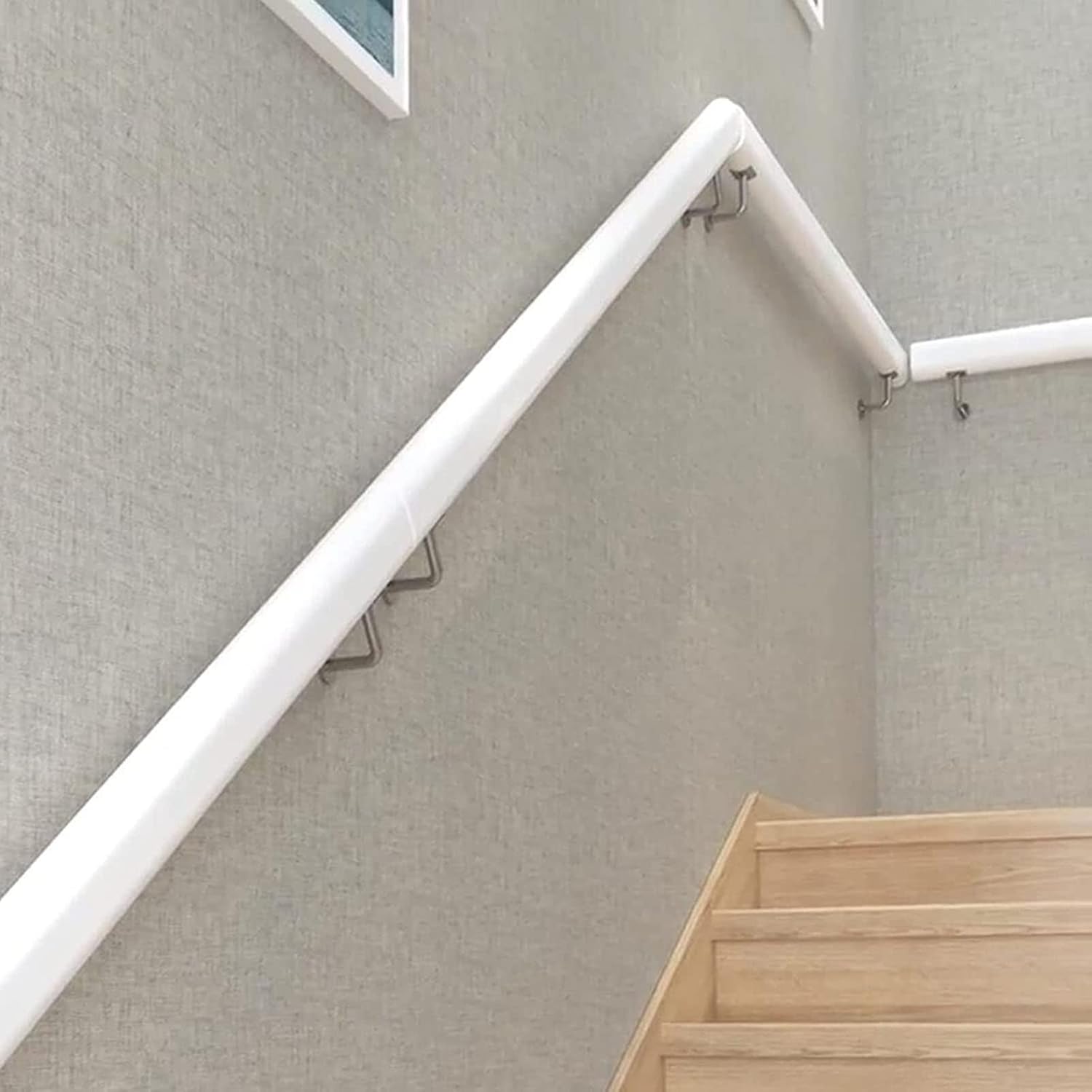 Amazon.com: Handrail -Complete Kit. Professional Pine Stair Handrail ...