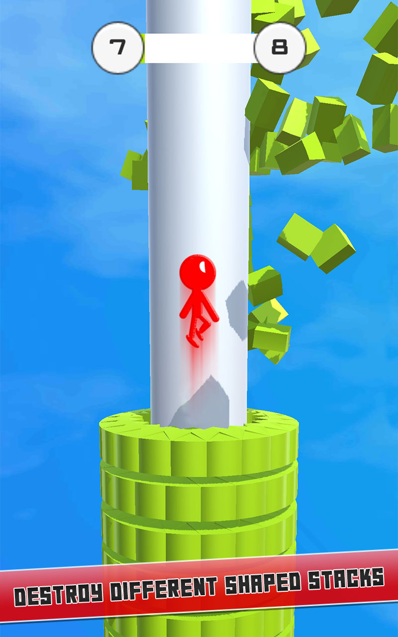 Stack Fall Stickman 3D: Helix Stack Breaker - App on Amazon Appstore