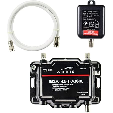 Amazon.com: Electroline EDA-2400 4-Port Cable TV HDTV Signal Booster ...