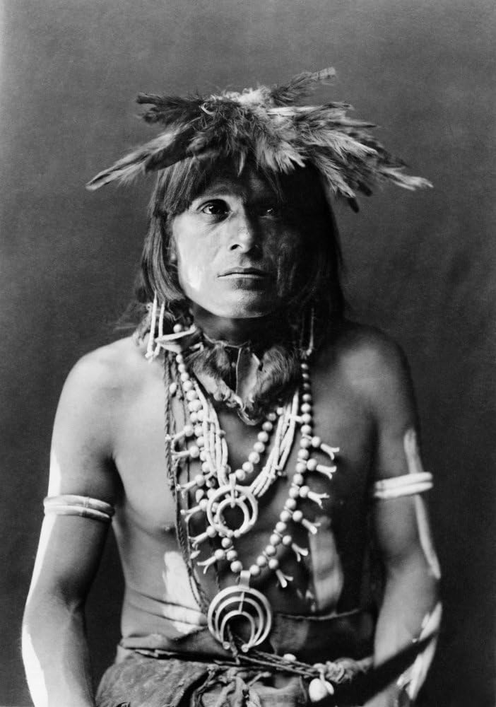 Amazon.com: Hopi Chief C1900 Ntev Gui A Snake Chief In Ceremonial Dress ...