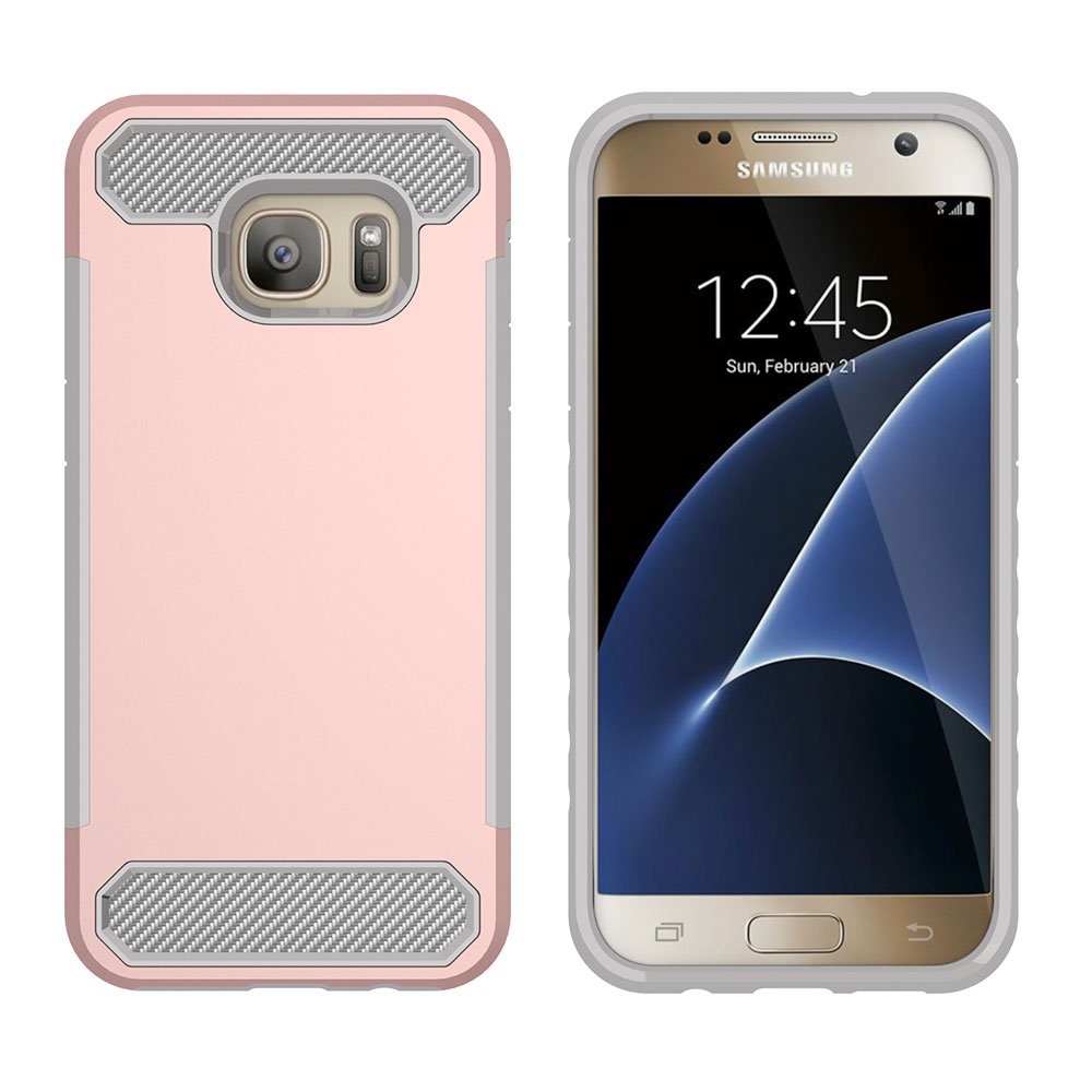 Samsung Galaxy S7 Case, Codream Shock-Resistant Bumper Shell Skin Carry ...