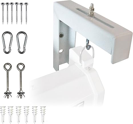 Amazon.com: Elite Screens 6" White Projector Screen L-Brackets, Single ...