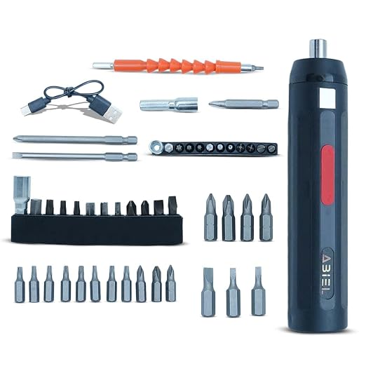 ABIEL Automatic Electric Screwdriver Set 52 Pcs | USB Rechargeable ...