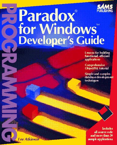Buy PARADOX for Windows Developer's Guide Book Online at Low Prices in ...