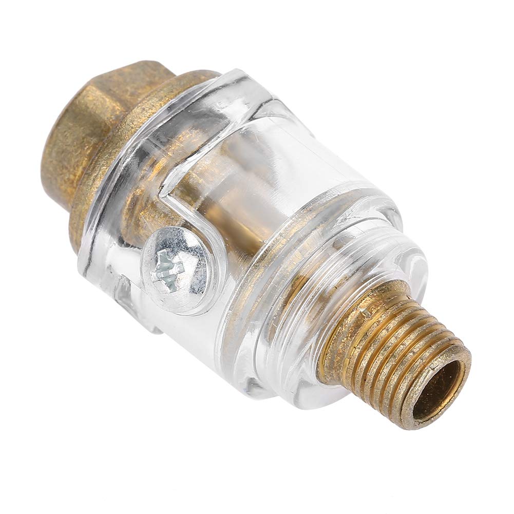 KIMISS BSP Mini Oiler Lubricator, 1/4" BSP Mini in Line Air Tool Oil ...